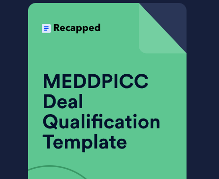 Free MEDDPICC Methodology Template